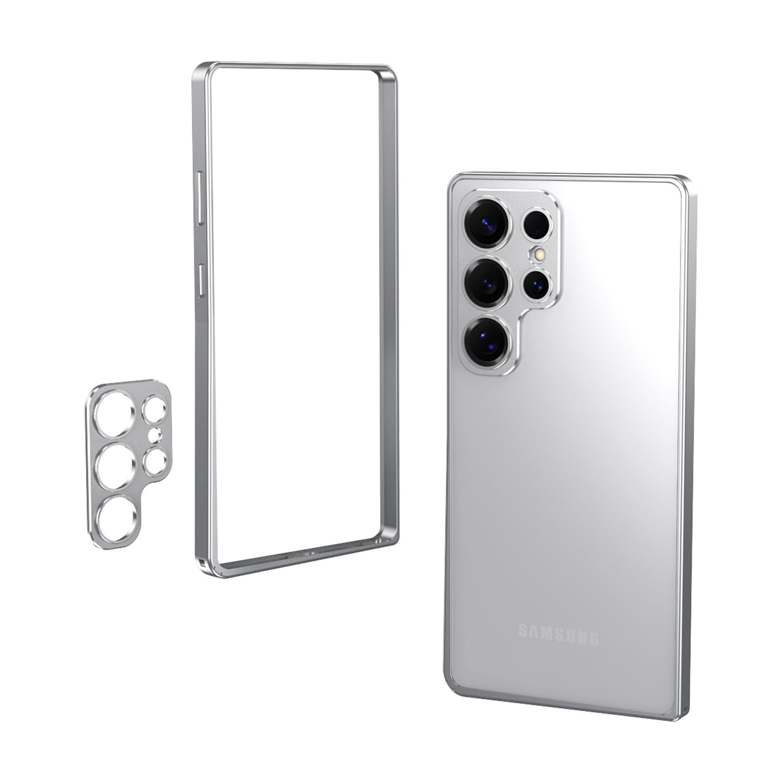 Allytechgroup Slim Frame for Samsung Galaxy S23 Ultra Case with Camera ...