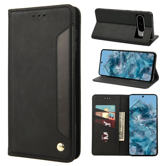 Allytechgroup Slim Wallet Case for Google Pixel 9 Pro XL, PU Leather ...