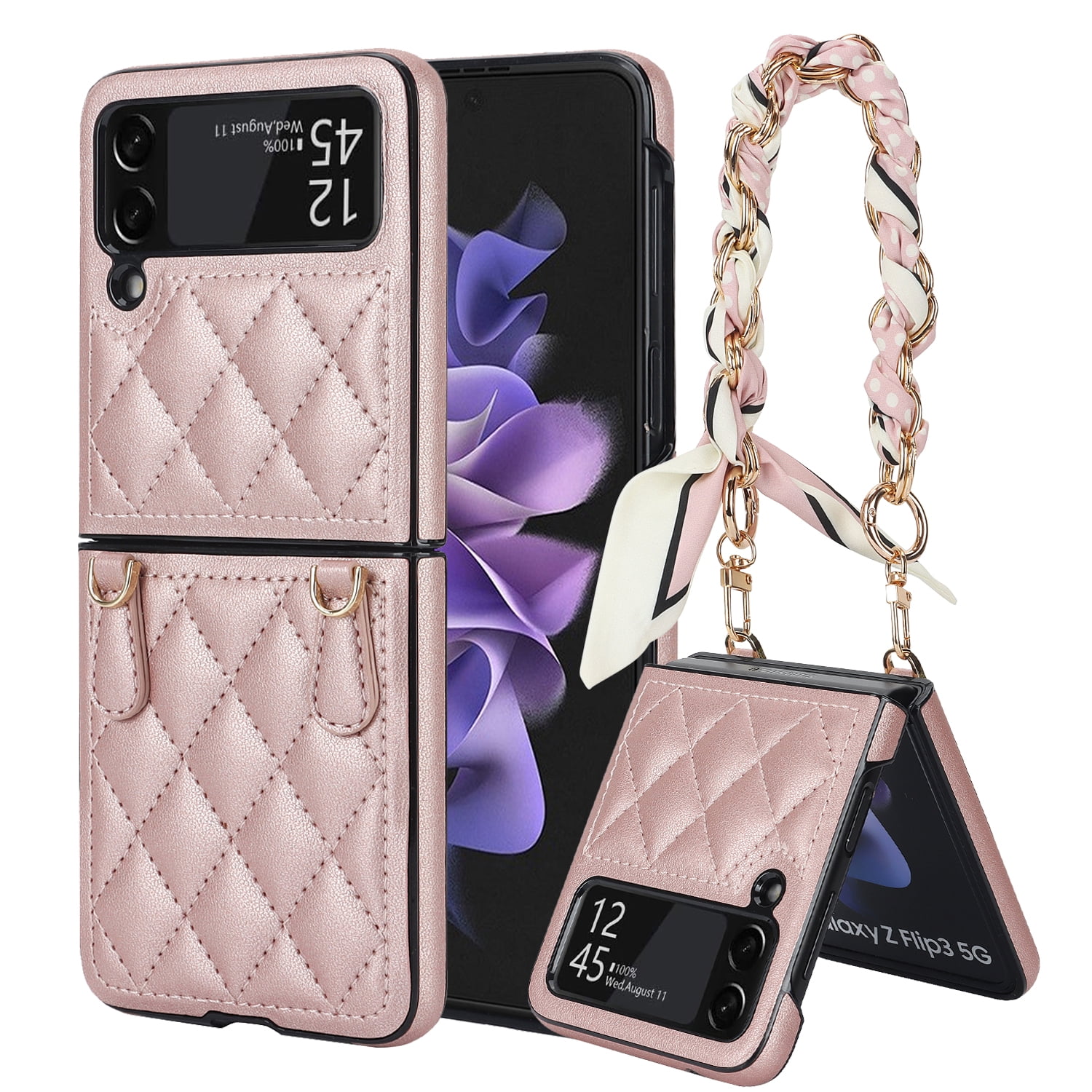Allytechgroup Stylish Phone Case for Samsung Galaxy Z Flip 3, Hand ...
