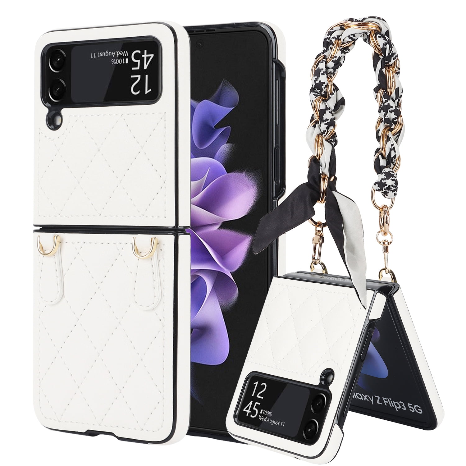 Allytechgroup Stylish Phone Case for Samsung Galaxy Z Flip 4, Hand ...