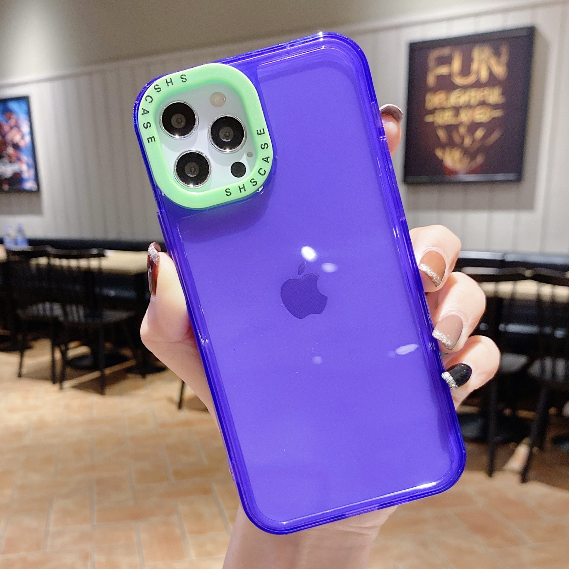 Allytechgroup Translucent Slim Fit Anti-Scratch Drop Protection Bumper ...