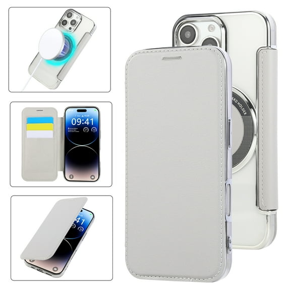 Allytechgroup Wallet Cas for Apple iPhone 12 Pro Max, RFID Blocking ...