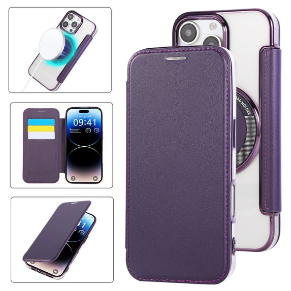 Allytechgroup Wallet Cas for Apple iPhone 14 Pro, RFID Blocking Cards ...