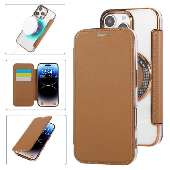 Allytechgroup Wallet Cas for Apple iPhone 16 Pro, RFID Blocking Cards ...