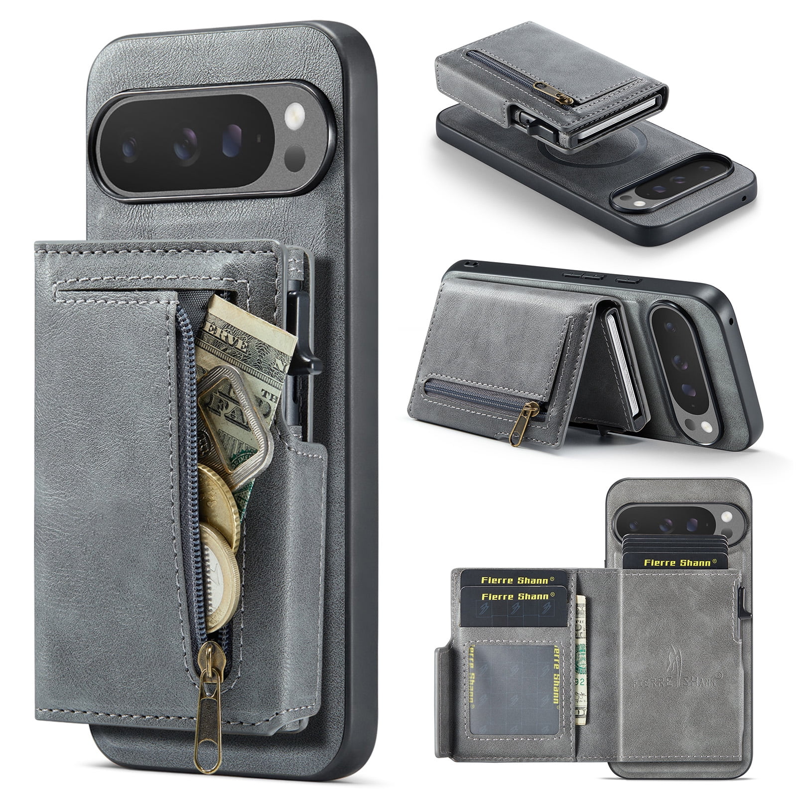 Allytechgroup Wallet Case for Google Pixel 10 /10 Pro, Built-in Card ...