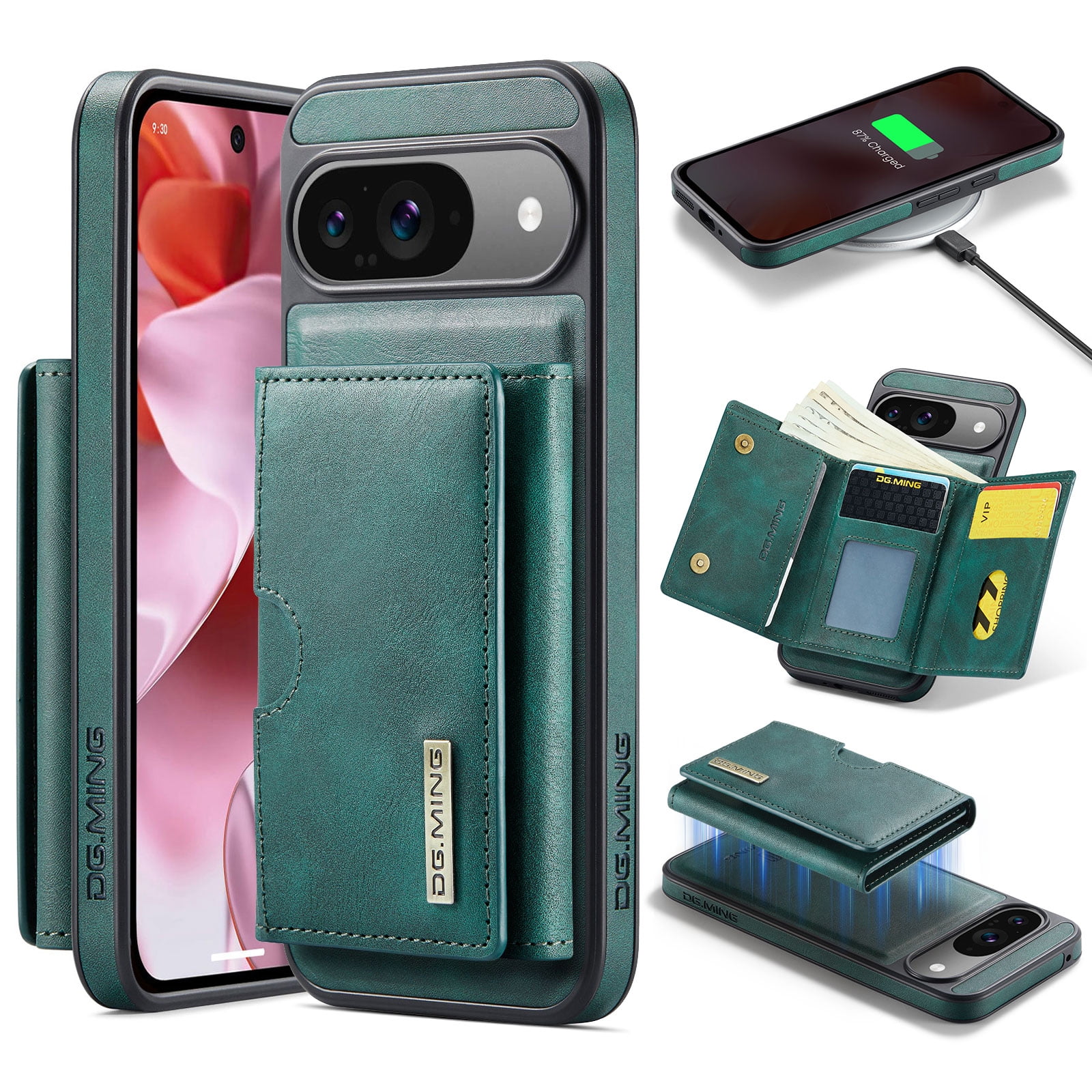Allytechgroup Wallet Case for Google Pixel 9 / 9 Pro, PU Leather Wallet ...