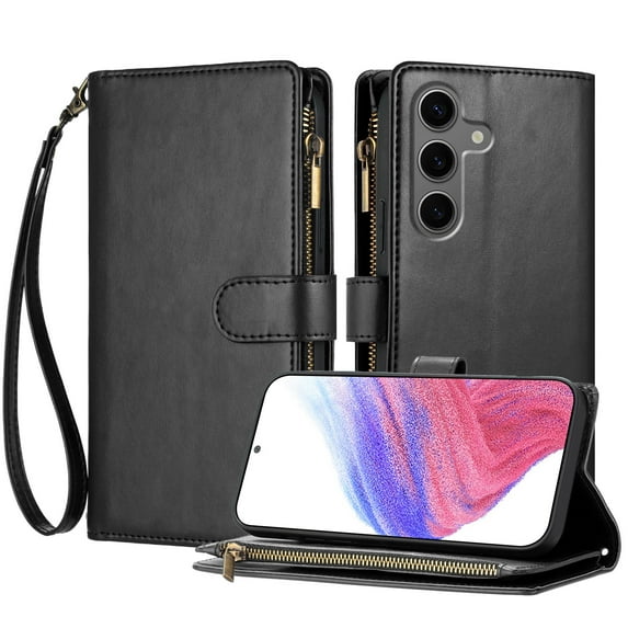 Allytechgroup Wallet Case for Samsung Galaxy A17 5G with Shoulder Strap ...