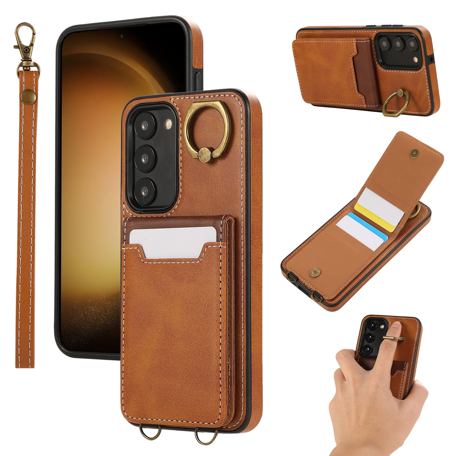 Allytechgroup Wallet Case for Samsung Galaxy A54 5G with Credit Card Slot, RFID Blocking PU ...