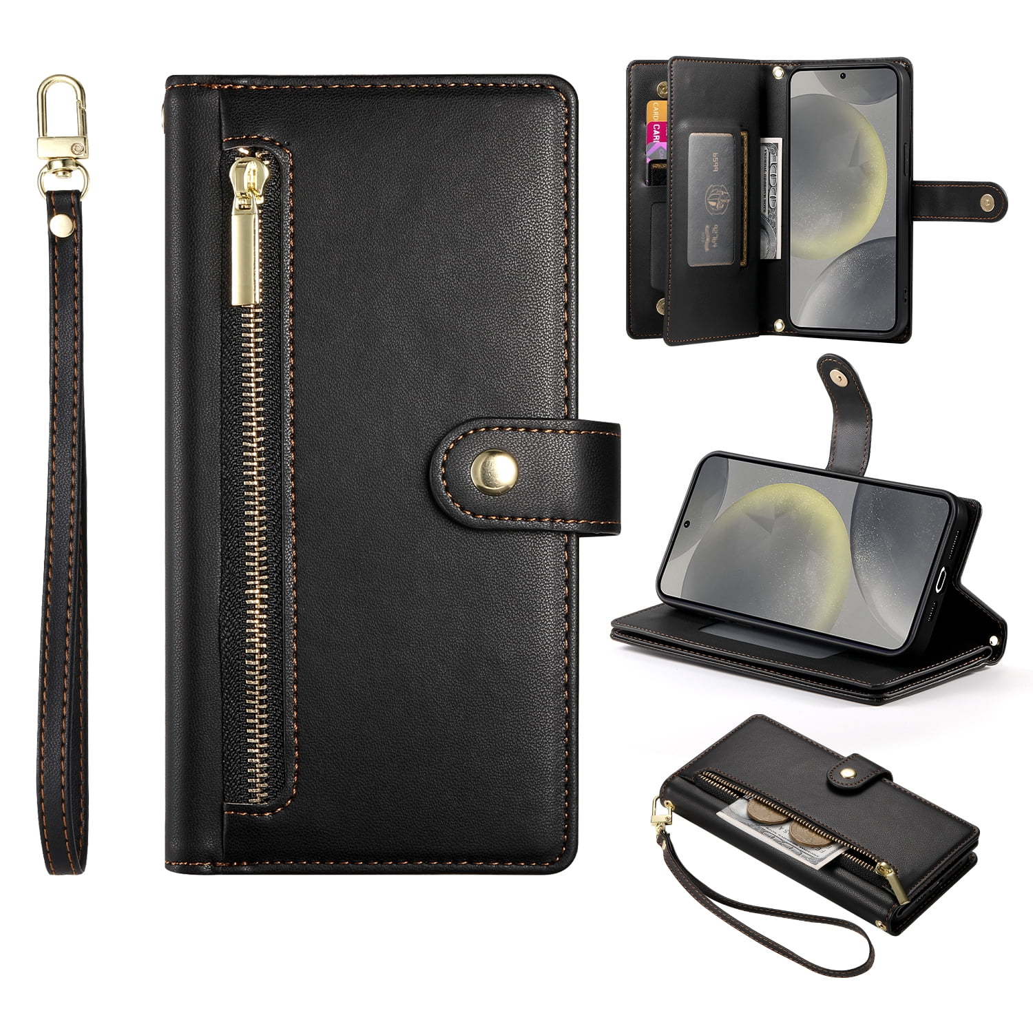 Allytechgroup Wallet Case for Samsung Galaxy A55, 9 Cards Holder ...