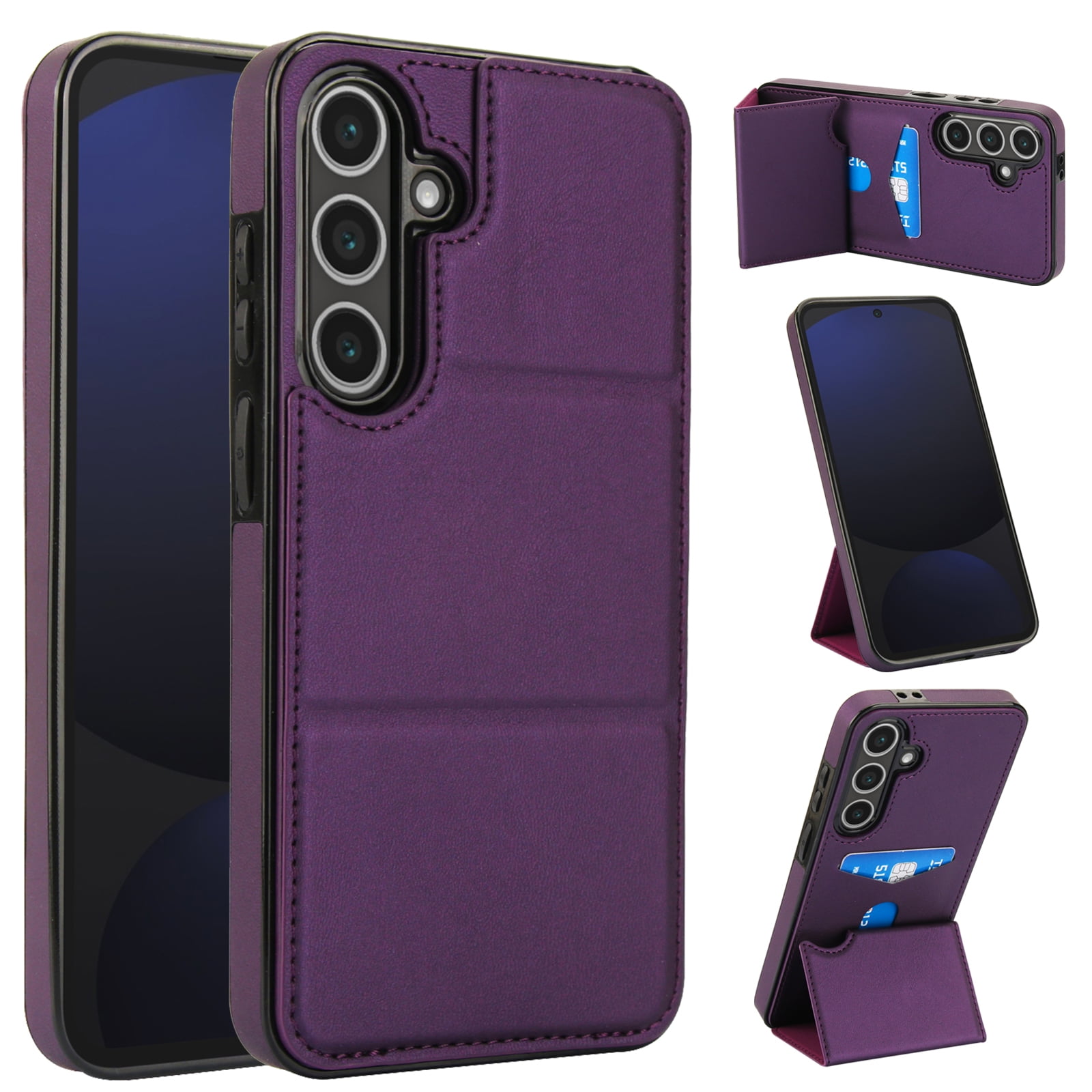 Allytechgroup Wallet Case for Samsung Galaxy S24+ with Credit Card Slot ...