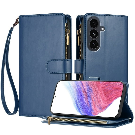 Allytechgroup Wallet Case for Samsung Galaxy S25 FE with Shoulder Strap ...