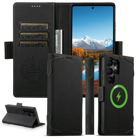 Allytechgroup Wallet Case for Samsung Galaxy S25 Ultra, [Support ...