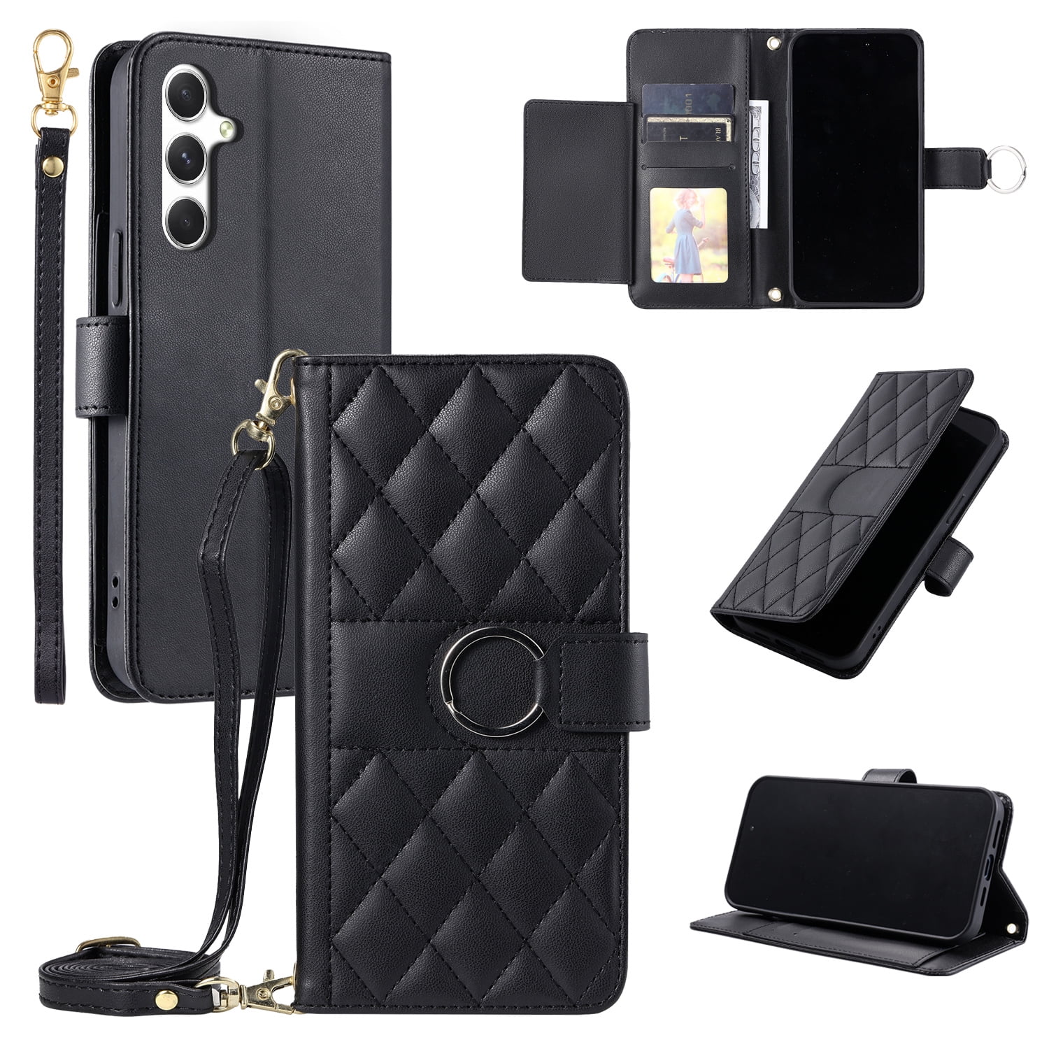 Allytechgroup Wallet Case for Samsung Galaxy S26 with Crossbody ...