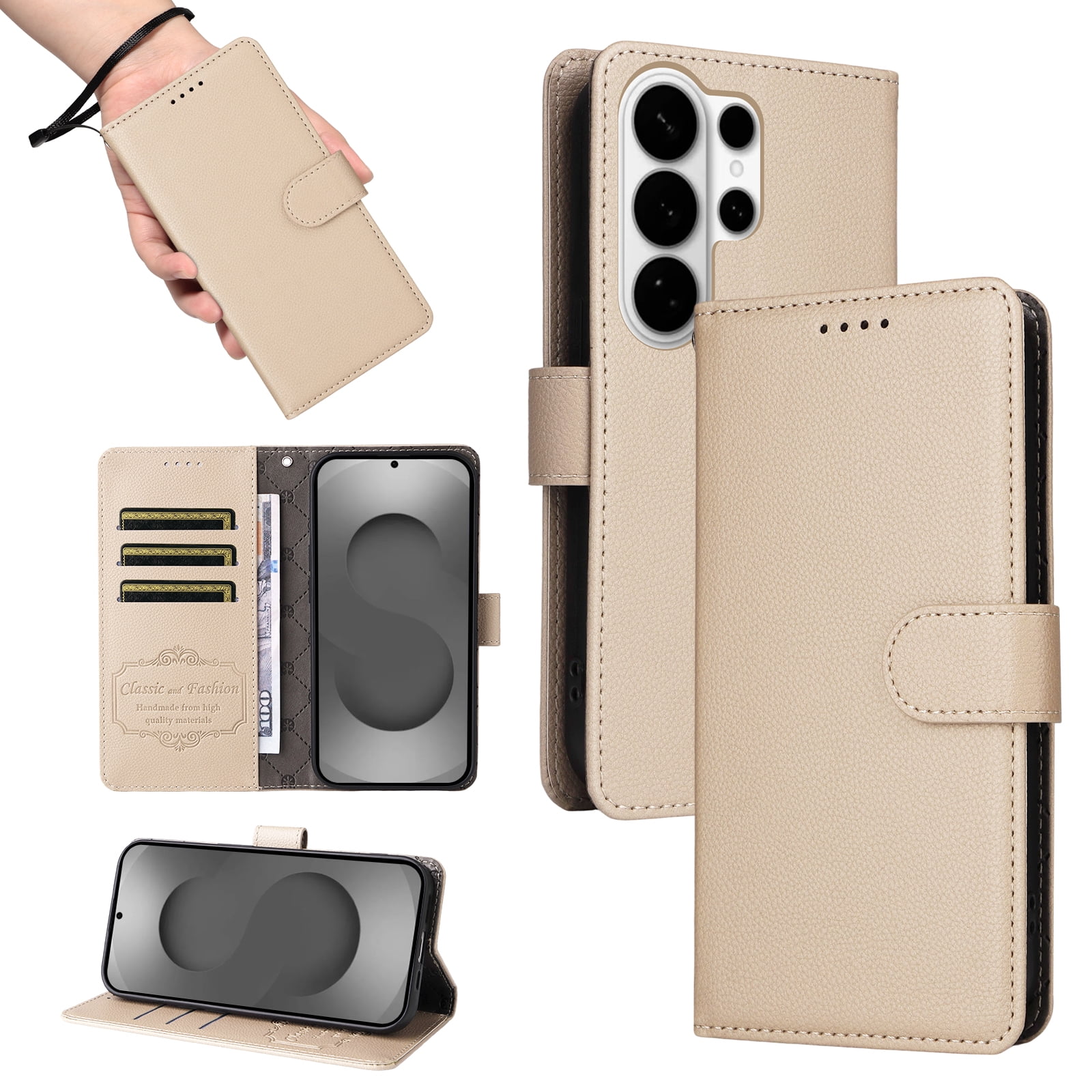 Allytechgroup Wallet Case for Samsung Galaxy S26 Ultra with Lanyard, PU ...