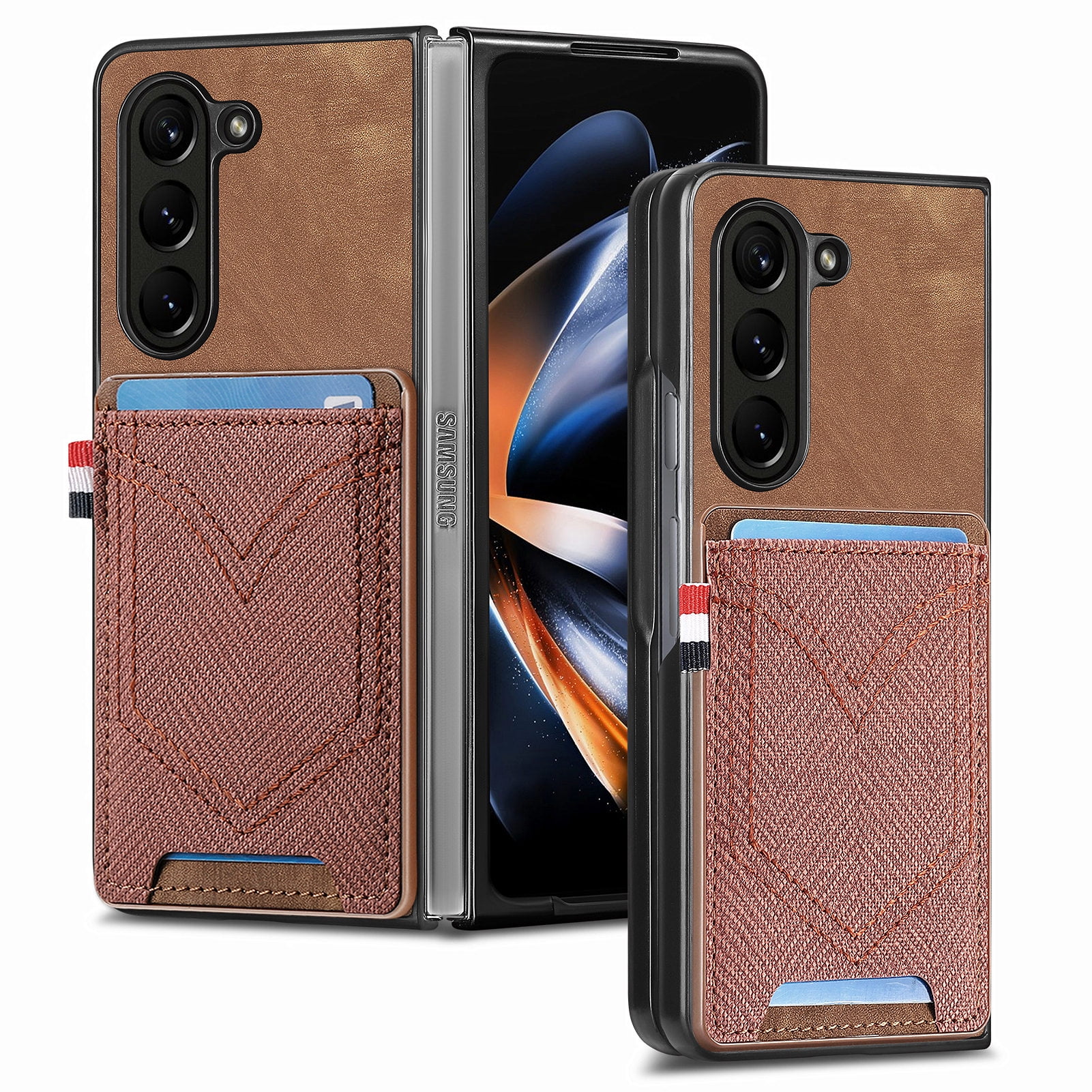 Allytechgroup Wallet Case for Samsung Galaxy Z Fold5, Galaxy Z Fold 5 ...
