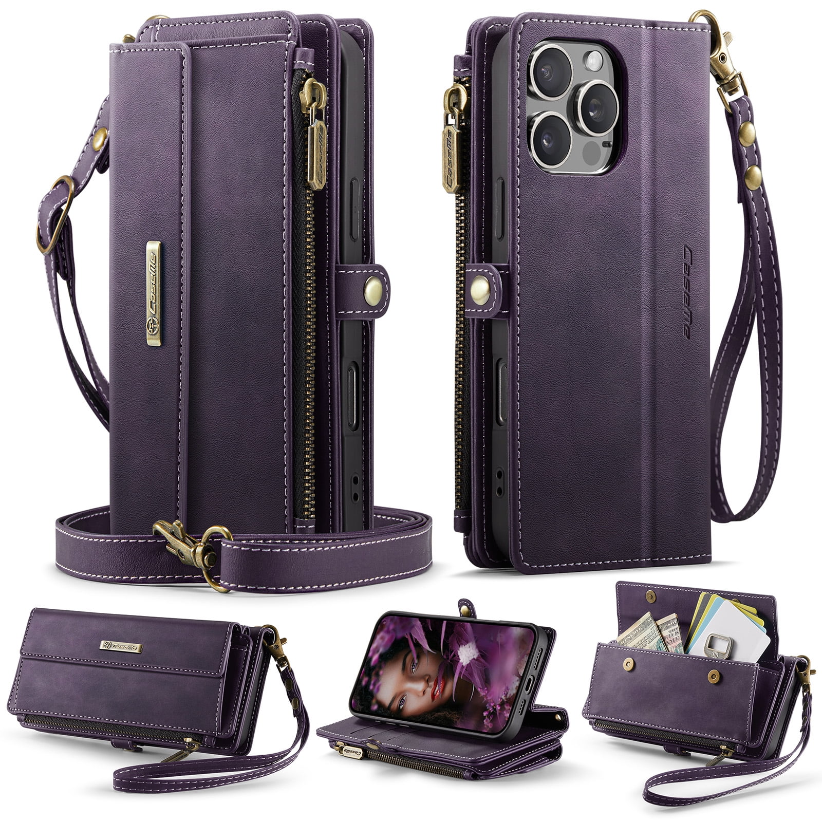 Allytechgroup Wallet Case for iPhone 11 Pro Max with Credit Card Slot ...