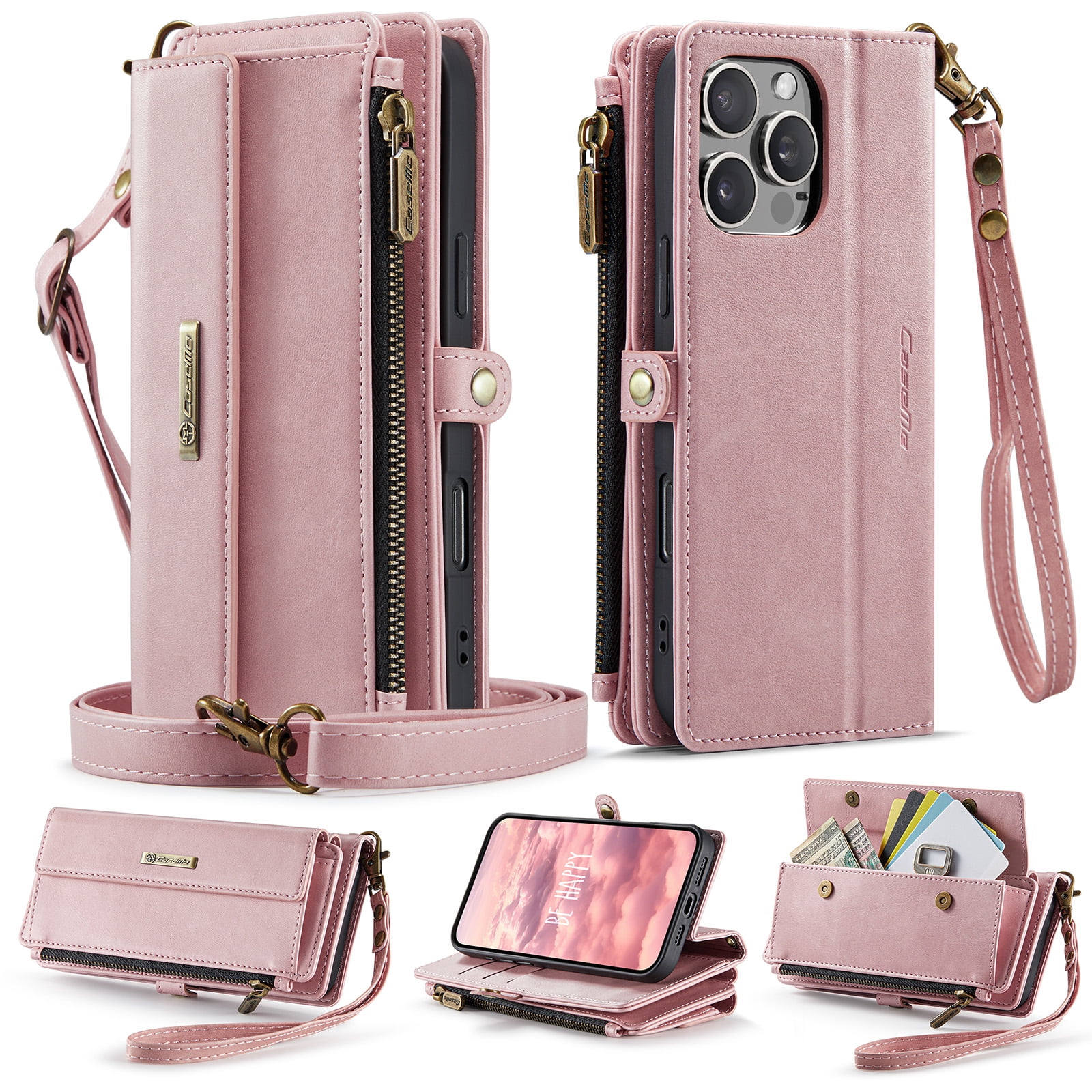 Allytechgroup Wallet Case for iPhone 12 Pro Max with Credit Card Slot ...