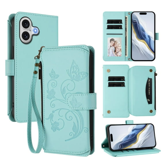 Allytechgroup Wallet Case for iPhone 17 with Credit Card Slot, with ...