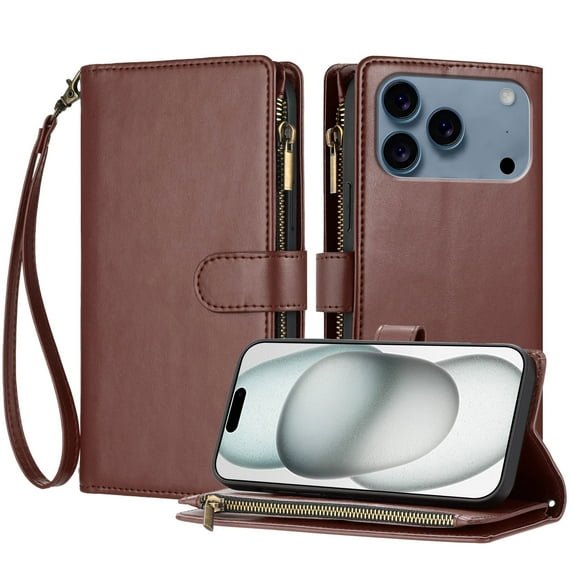 Allytechgroup Wallet Case for iPhone 17 Pro Max with Shoulder Strap ...