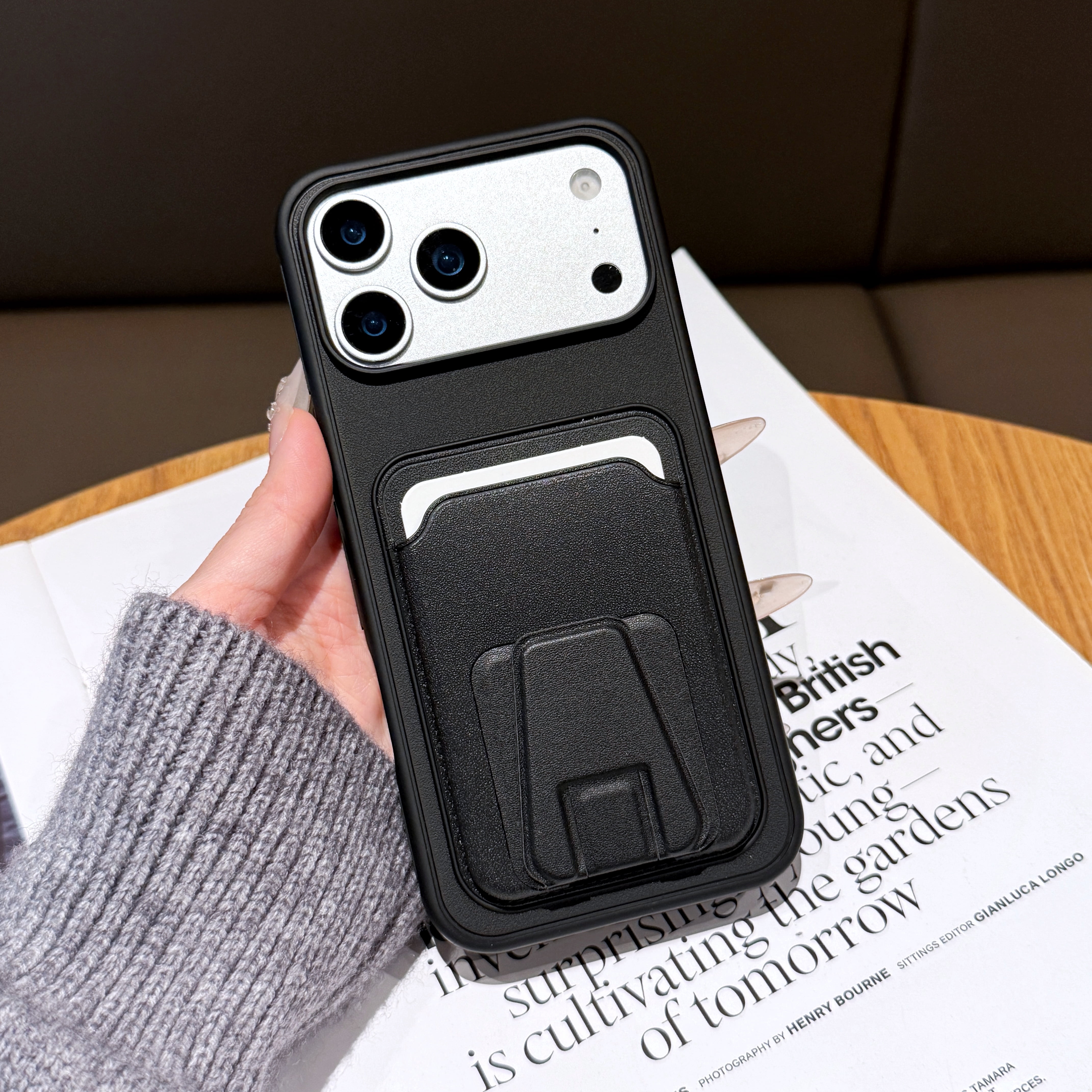 Allytechgroup Wallet Case for iPhone 17, Slim Lightweight PU Leather ...