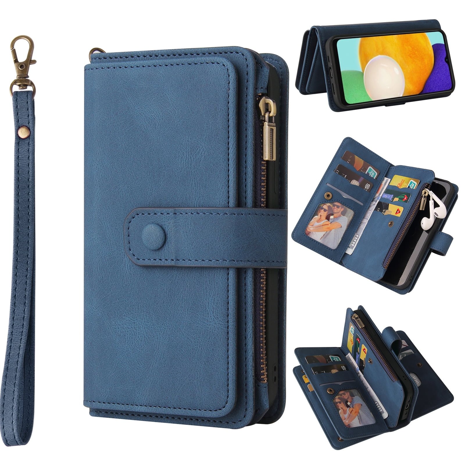 Allytechgroup Wallet Phone Case for Samsung Galaxy A24 4G, Premium ...