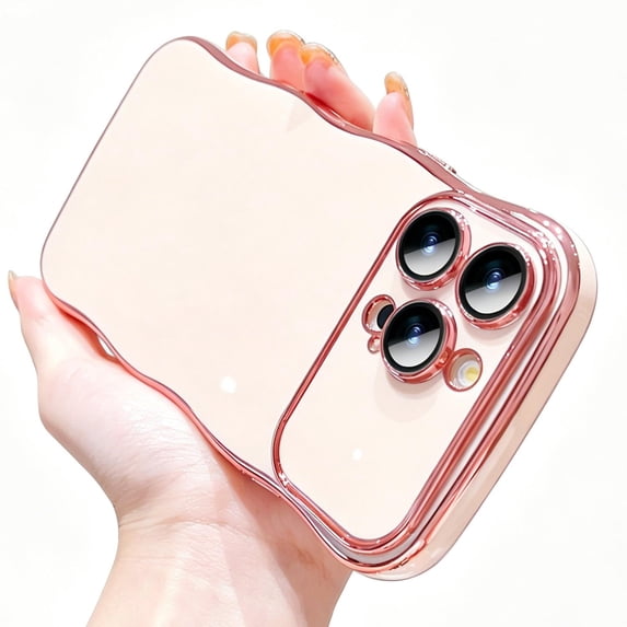 Allytechgroup Wavy Electroplated Case for iPhone 11 Pro Max, Stylish ...