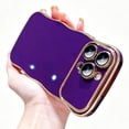 Allytechgroup Wavy Electroplated Case for iPhone 12 Pro, Stylish ...
