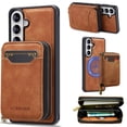Allytechgroup for Samsung Galaxy A57 Magnetic Wallet Case with RFID ...