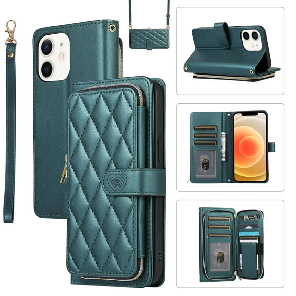 Allytechgroup for iPhone 13 Pro Wallet Case, Premium PU Leather ...