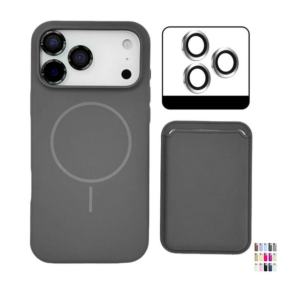 Allytechgroup for iPhone 12 Pro Magnetic Wallet Case with Credit Card ...