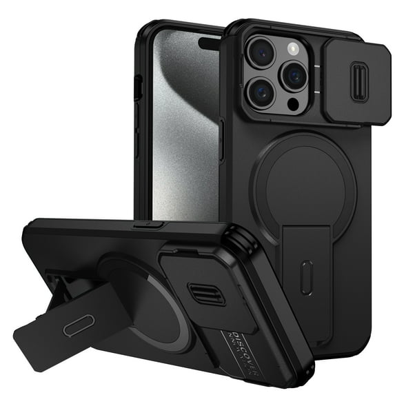 Allytechgroup for iPhone 12 Pro Max Case with Sliding Camera Protector ...