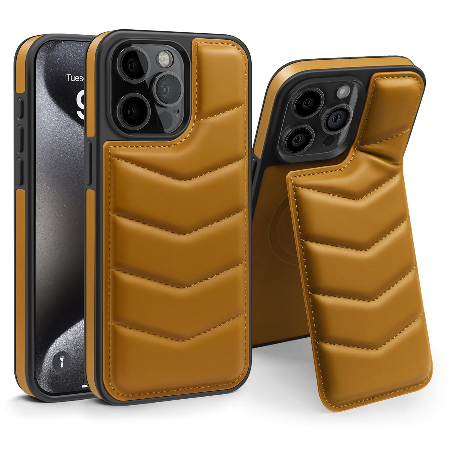 Allytechgroup iPhone 12 Pro Max Wallet Case, RFID Blocking Stand Design ...