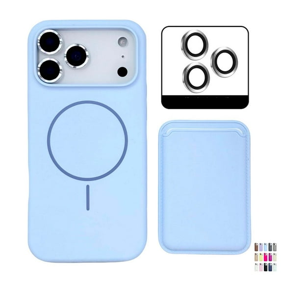 Allytechgroup for iPhone 13 Magnetic Wallet Case with Credit Card ...