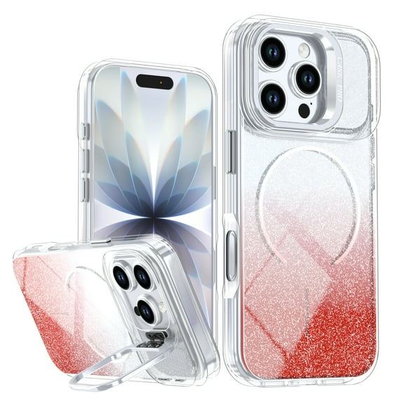 Allytechgroup for iPhone 14 Pro Case with Stand Bracket, Gradient Color ...