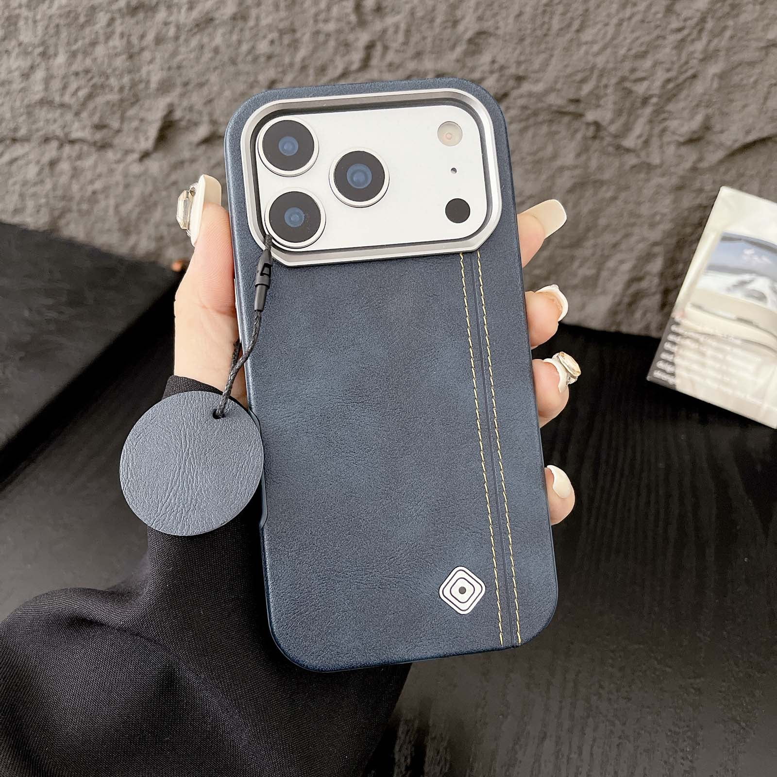 Allytechgroup for iPhone 15 Pro Case, Slim Lightweight PU Leather ...