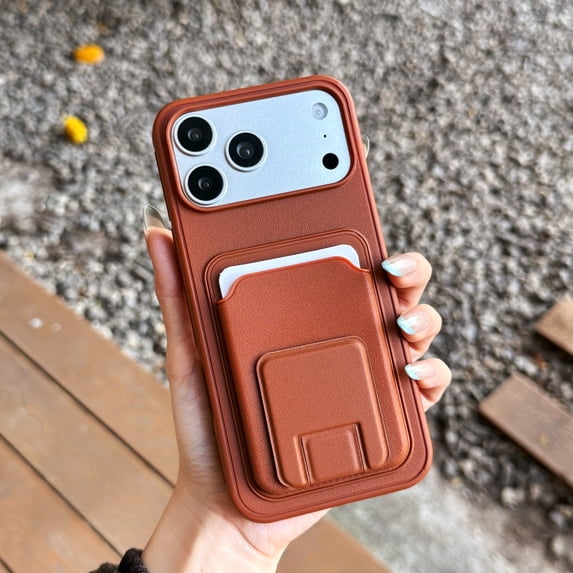 Allytechgroup for iPhone 15 Pro Max Back Cover Case with Card Slot ...