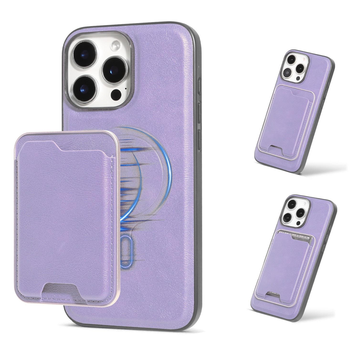 Allytechgroup for iPhone 15 Pro Max Phone Case with Card Holder ...