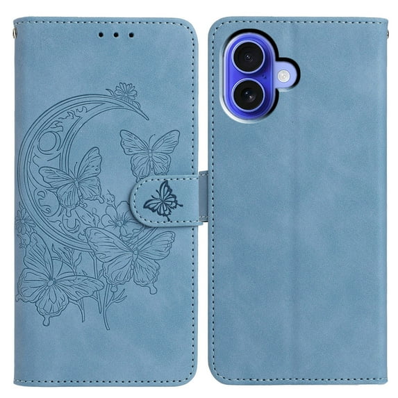 Allytechgroup for iPhone 16 Case with Credit Card Slot, Shock-Absorbent ...