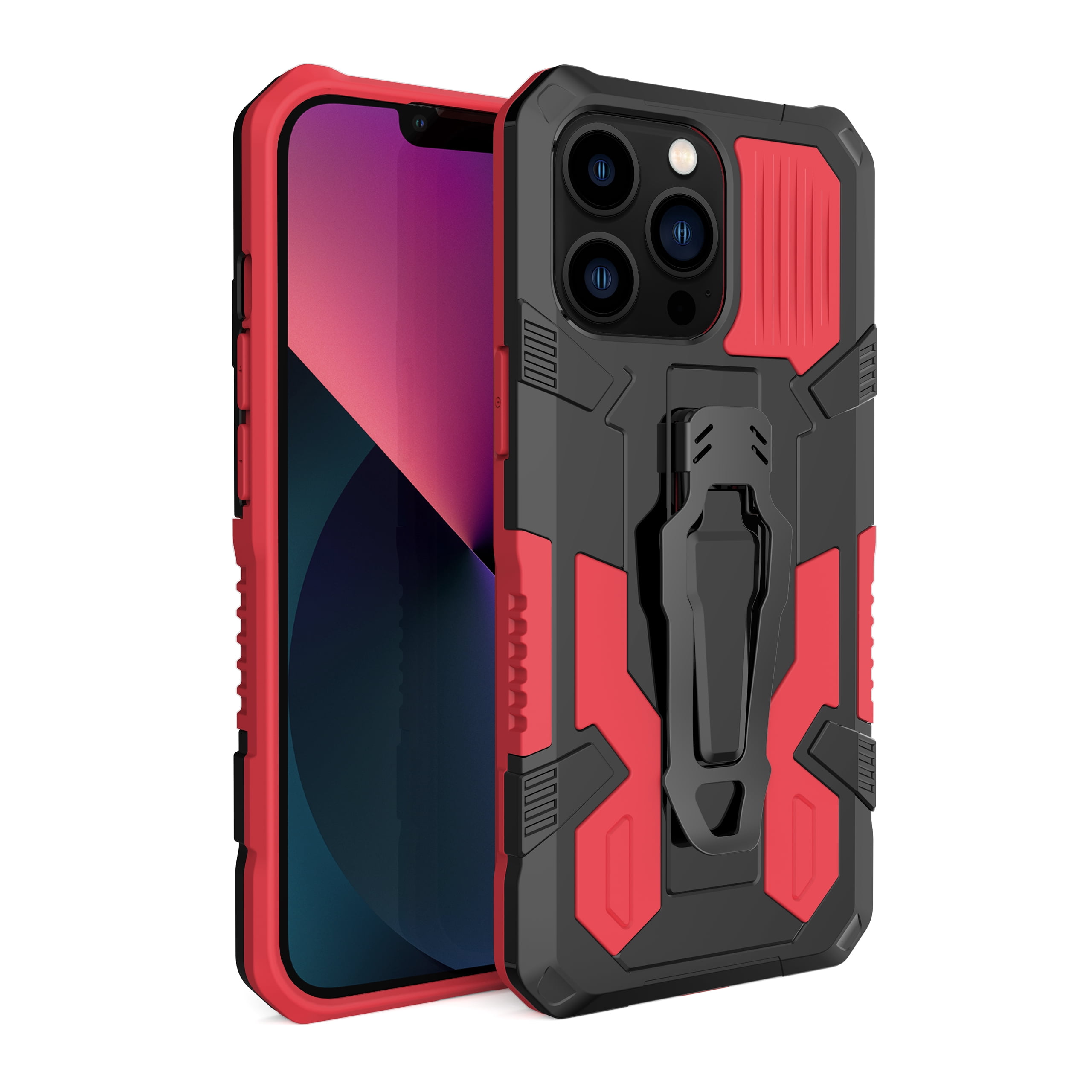 Allytechgroup for iPhone 16 Case with Stand, Military Grade Protection ...