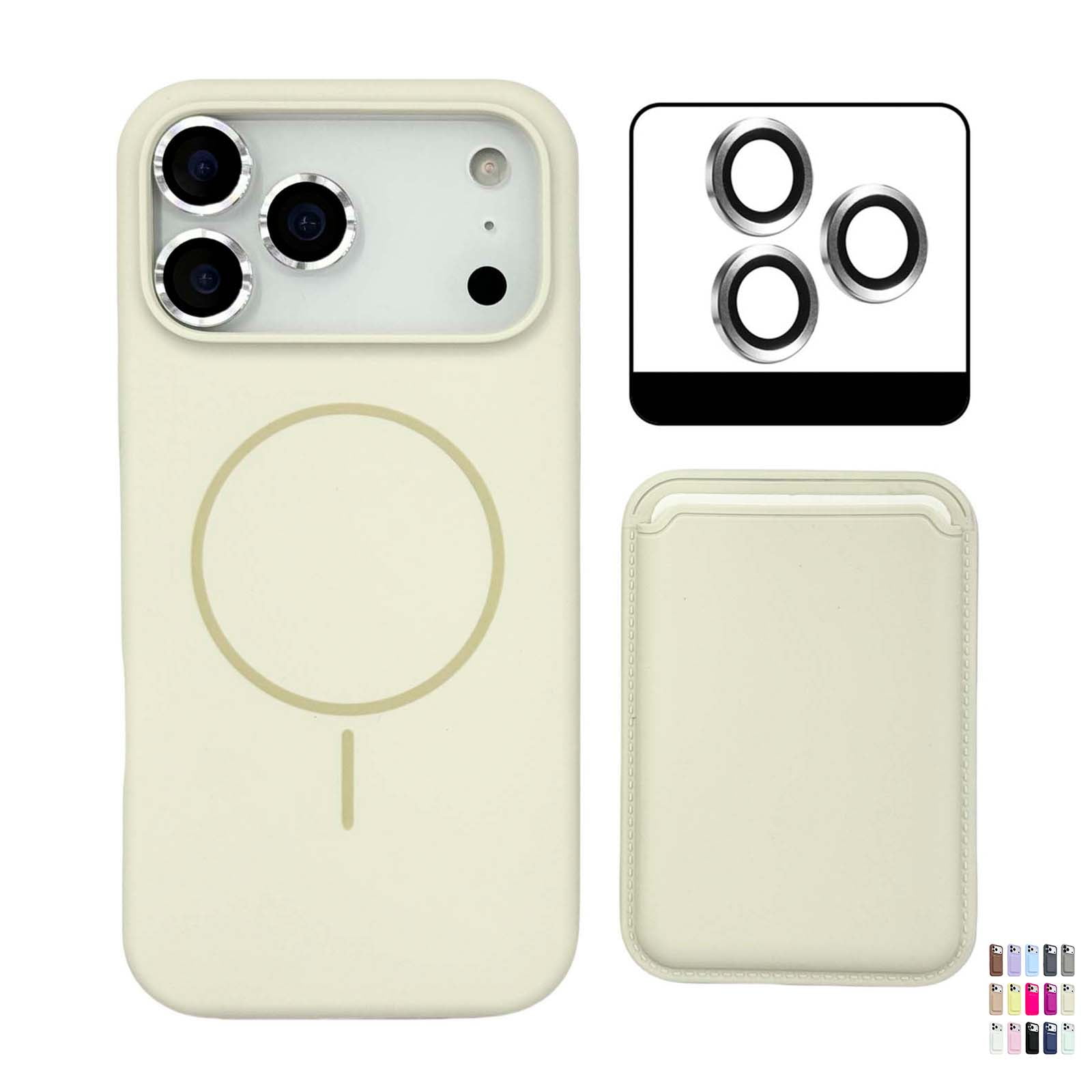 Allytechgroup for iPhone 16 Plus Magnetic Wallet Case with Credit Card ...