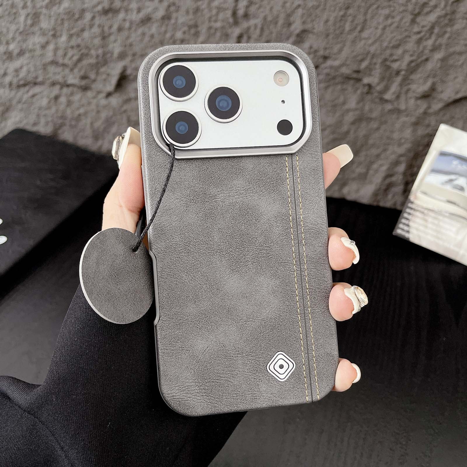 Allytechgroup for iPhone 16 Pro Max Case, Slim Lightweight PU Leather ...