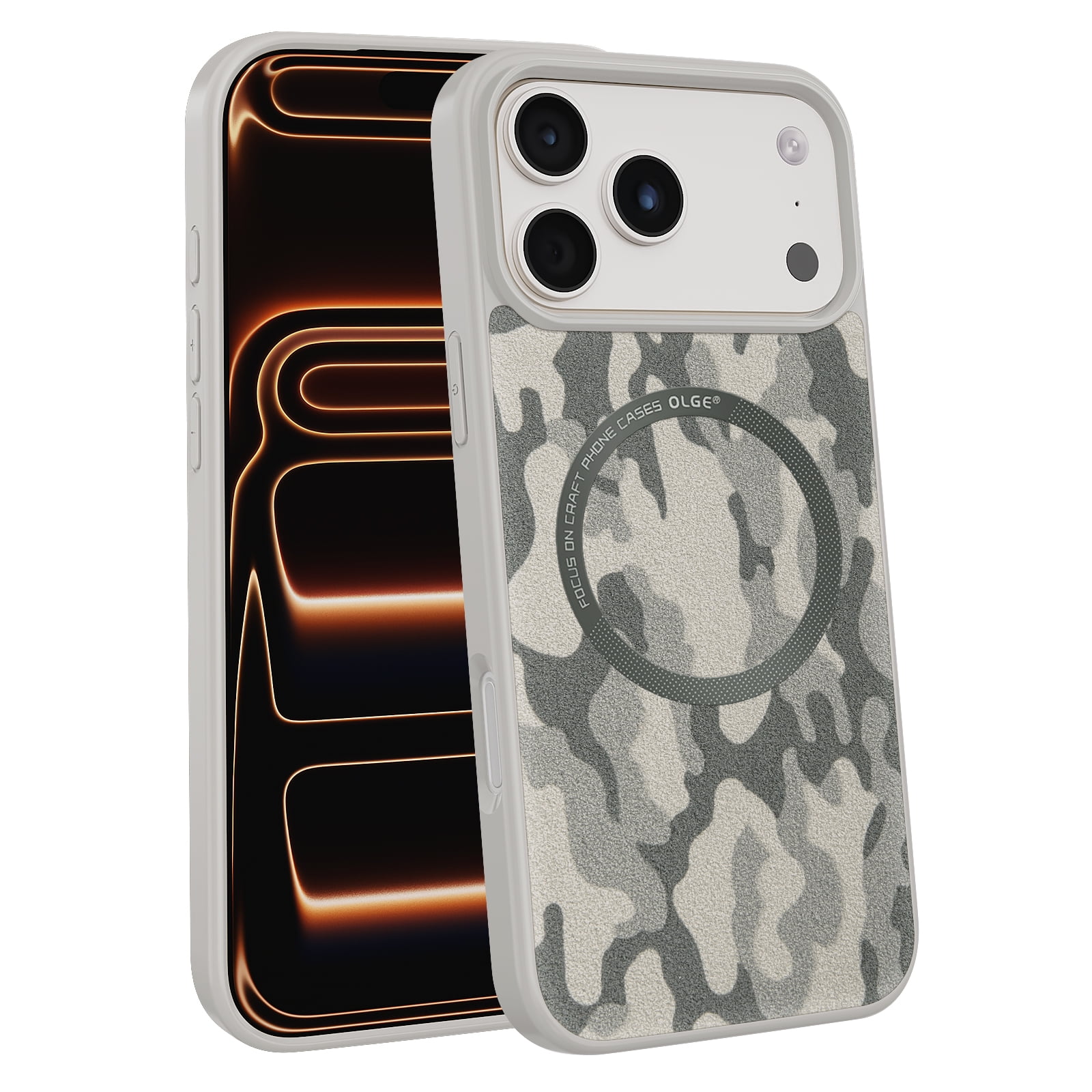Allytechgroup for iPhone 16 Pro Max PU Leather Back Cover Case with ...