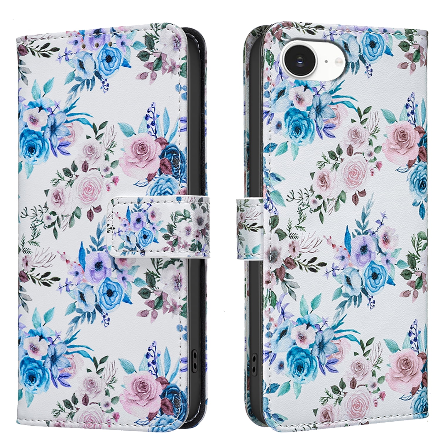 Allytechgroup iPhone 16e Case Wallet Cover with Card Slots & Cash ...