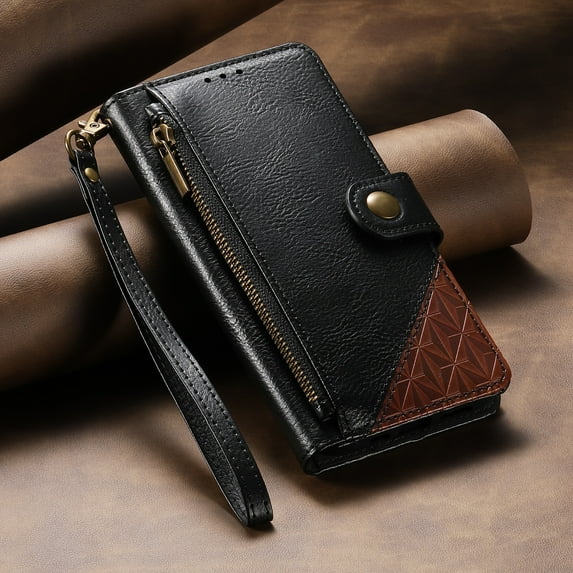 Allytechgroup iPhone 16e Wallet Case, Flip Cover Premium PU Leather ...