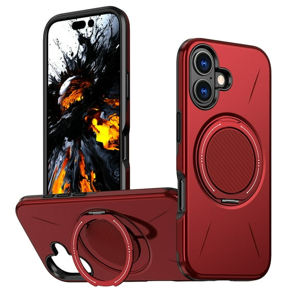 Allytechgroup for iPhone 17 Case, [Compatible with Magsafe] Ring Holder ...