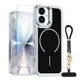 Allytechgroup iPhone 17 Case with Tempered Glass & Phone Lanyard ...