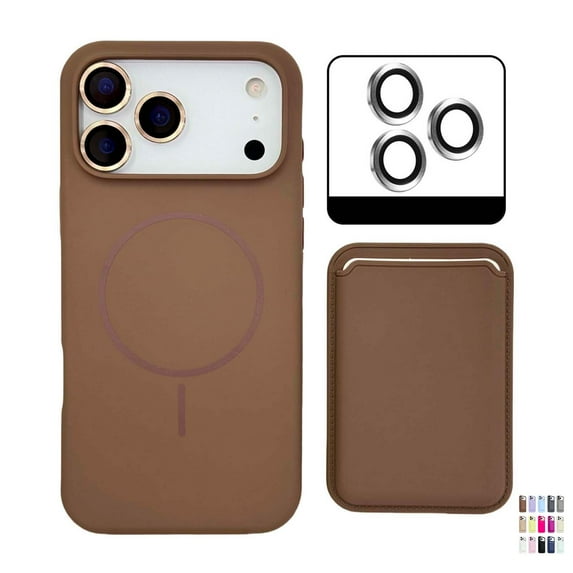 Allytechgroup for iPhone 17 Magnetic Wallet Case with Credit Card ...