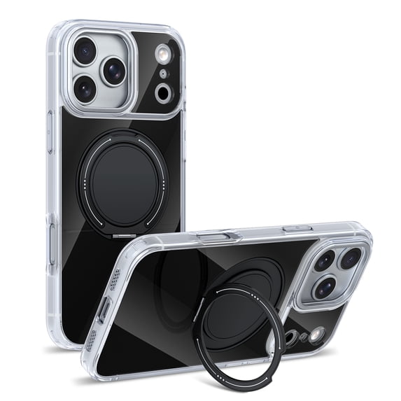 Allytechgroup iPhone 17 Pro Back Cover with Rotating Kickstand ...