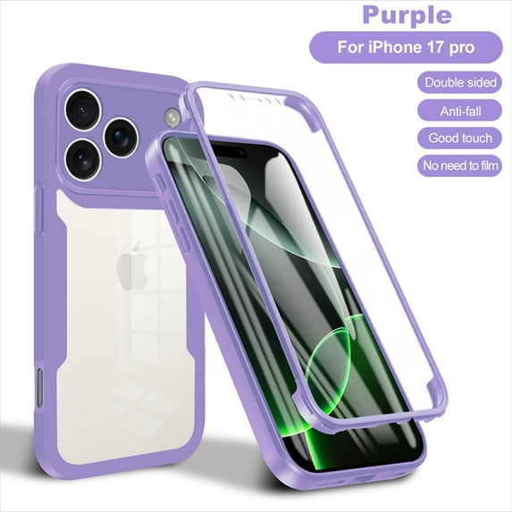 Allytechgroup for iPhone 17 Pro Case with Built-in Screen Protector ...