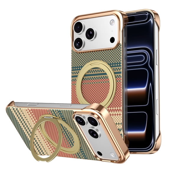 Allytechgroup for iPhone 17 Pro Lightweight Magnetic Ring Stand Case ...